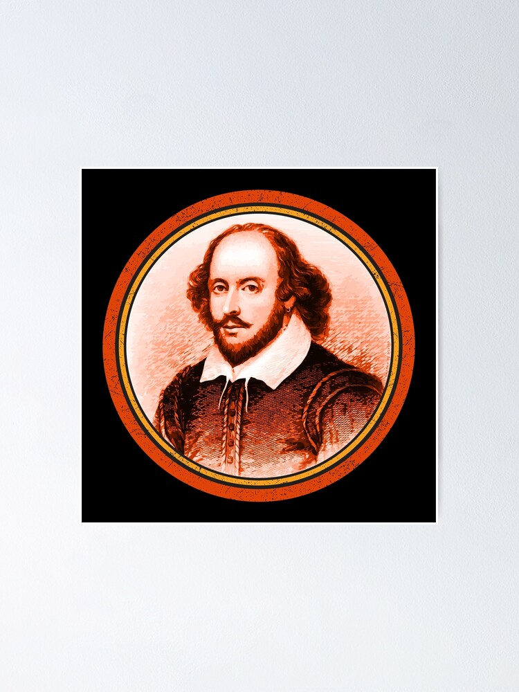 "SHAKESPEARE — LOGO" Poster for Sale by Carbon13Design | Redbubble