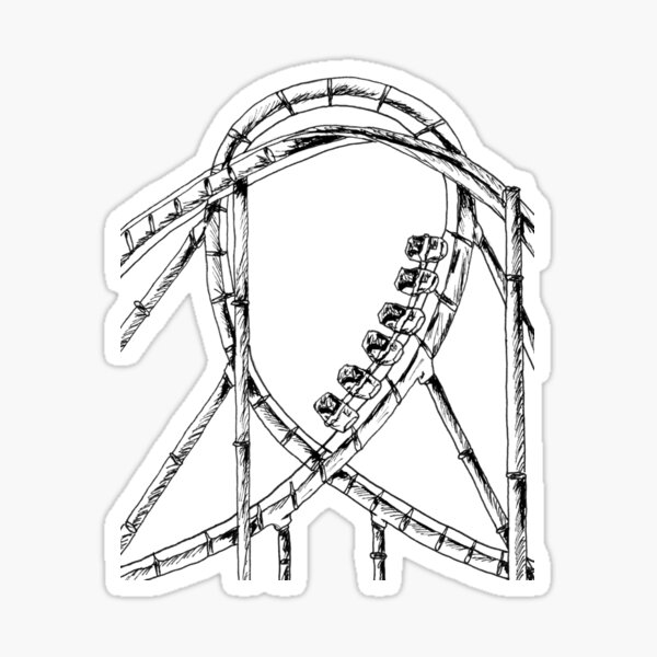 "Loopy Loop (Inktober 2021 Day 18)" Sticker for Sale by Jorden Estes ...