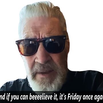 "David Lynch says "it's Friday once again"" Essential T-Shirt for Sale ...