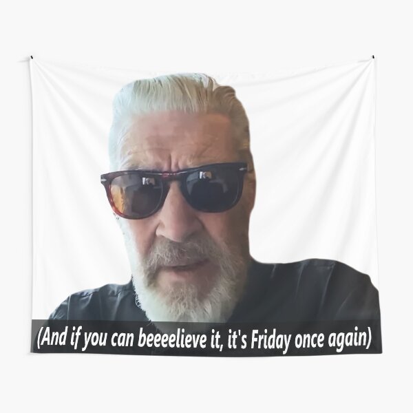"David Lynch says "it's Friday once again"" Tapestry for Sale by ...