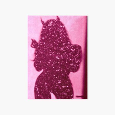 "PINK SPARKLY DEVIL" Art Board Print for Sale by kindnesscouture ...
