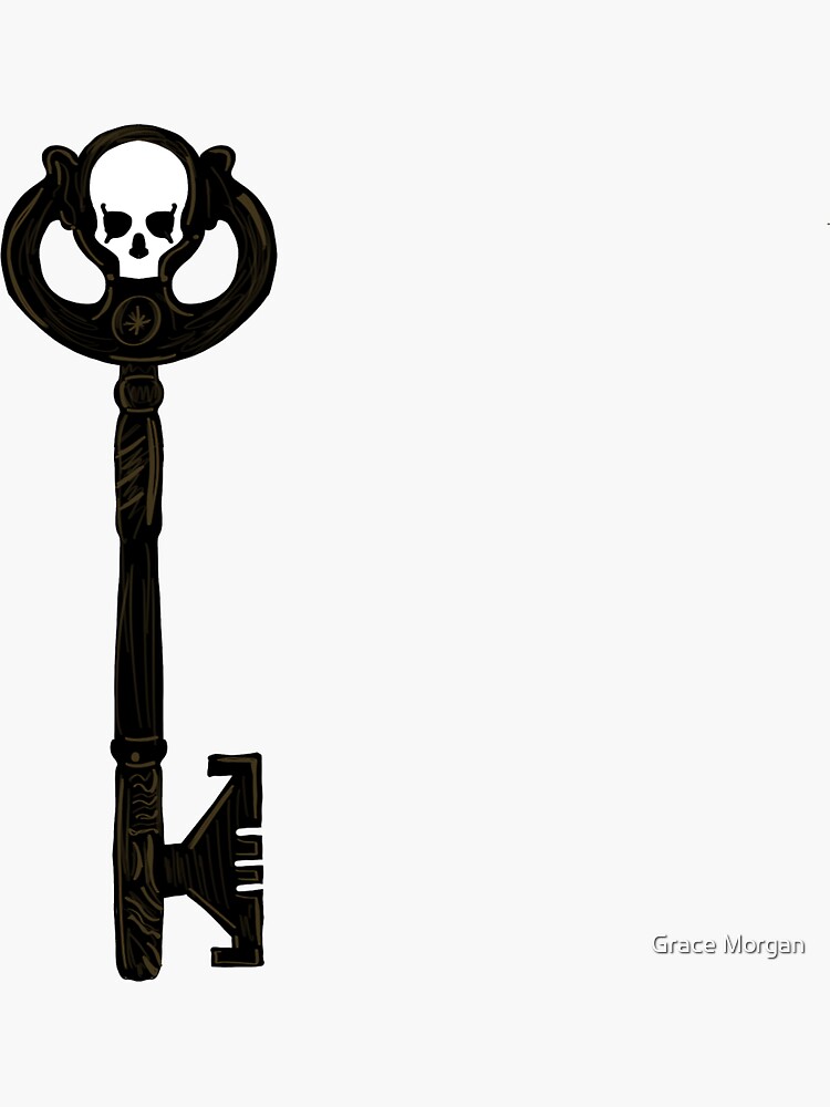 "Lock and key" Sticker for Sale by gracesmorgan | Redbubble