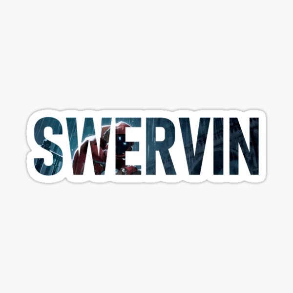 "Great Model Swervin Hoodie Szn Gift Music Fans" Sticker for Sale by ...