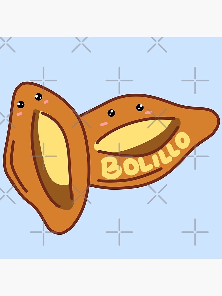 "BOLILLO BREAD - MEXICAN FOOD" Poster for Sale by FuzzyWuffy | Redbubble