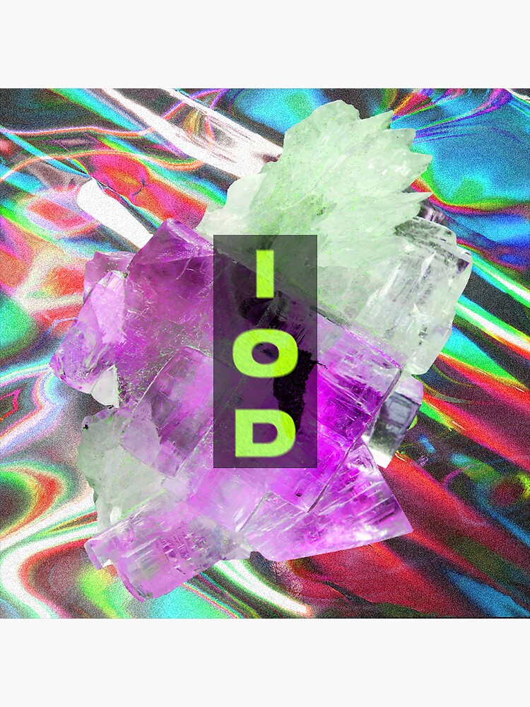"IOD" Sticker for Sale by danww | Redbubble