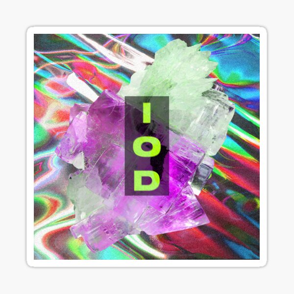 "IOD" Sticker for Sale by danww | Redbubble