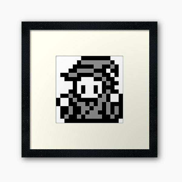 "8-Bit Wizard" Framed Art Print for Sale by obinsun | Redbubble