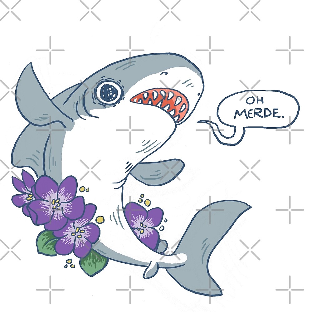 "Oh Merde." by Cara McGee | Redbubble