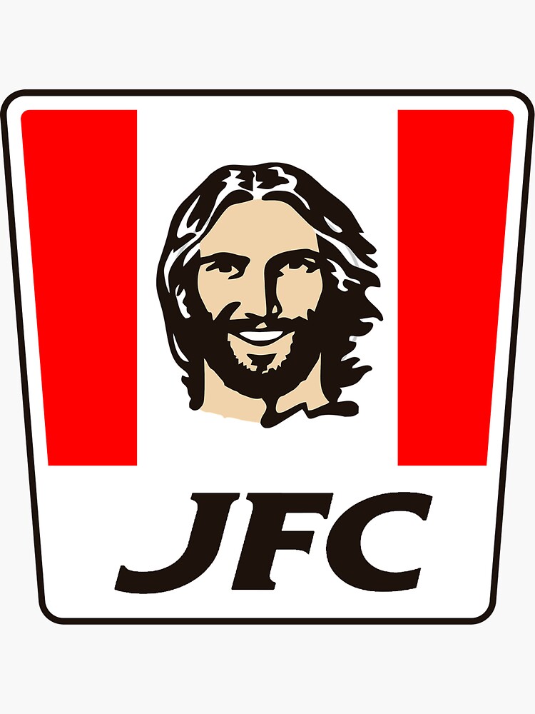 "JFC" Sticker by cactusjamie | Redbubble