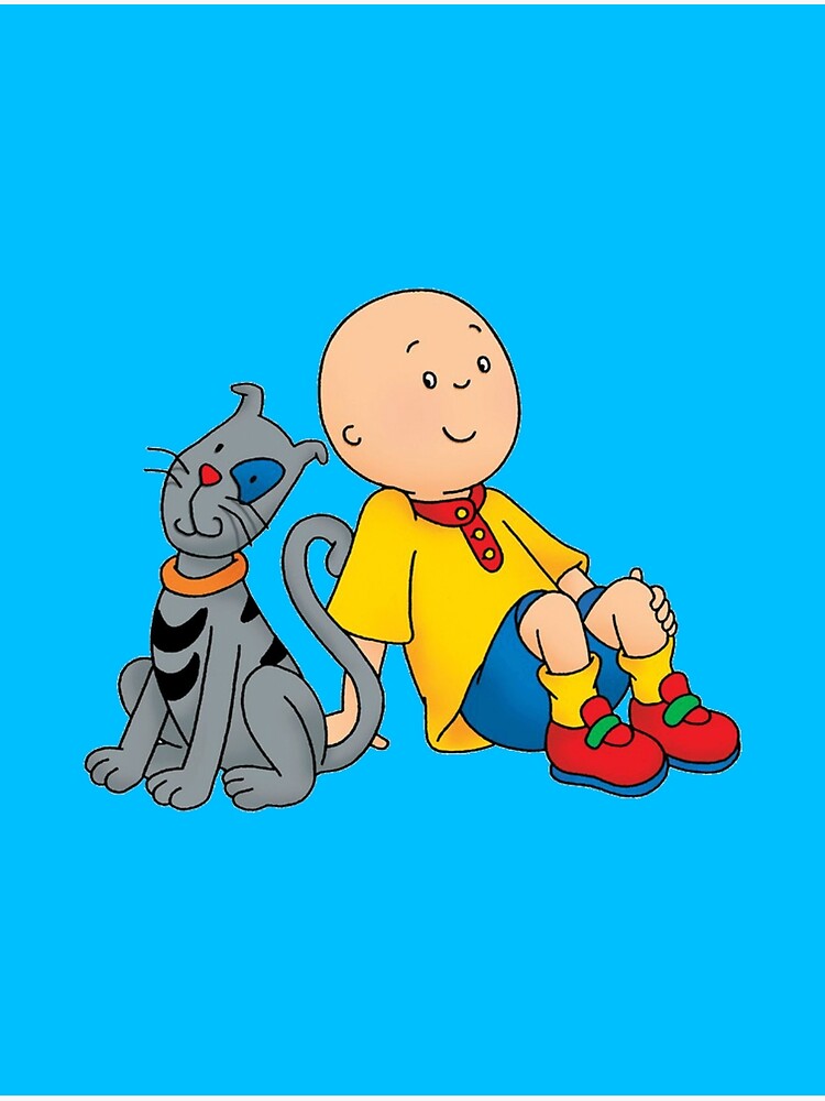 "Caillou and Cat Characters" Poster for Sale by Extra-Pro | Redbubble