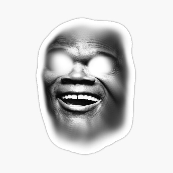 "Samuel L Jackson's Empty Face" Sticker for Sale by GeorgeSears | Redbubble