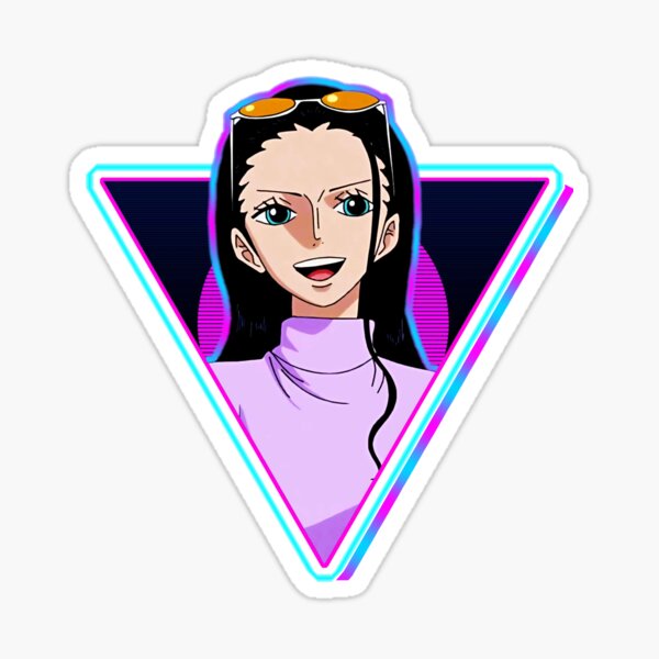 "Nico Robin Aesthetic" Sticker for Sale by Rad-Merch | Redbubble