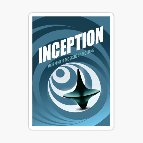 "Inception - Alternative Movie Poster" Sticker for Sale by ...