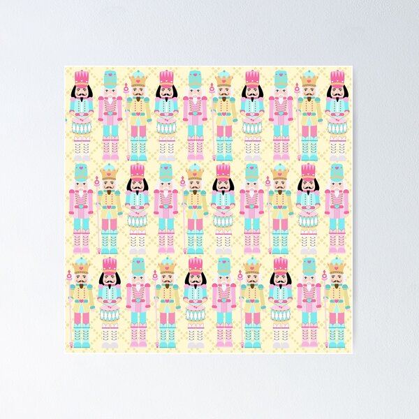 "Nutcracker Yellow Christmas" Poster by gildel-design | Redbubble