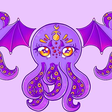 "Cthulhu Slaanesh" Sticker by Bearycolorful | Redbubble