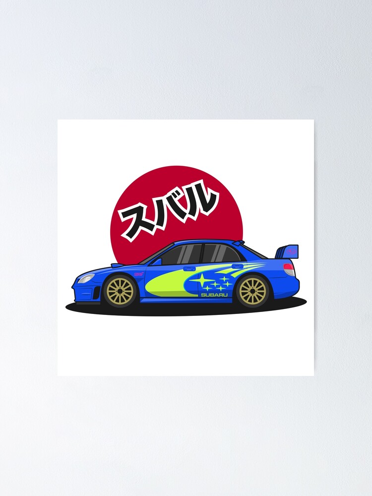 Póster «Subaru Impreza WRX STI Hawkeye World Rally Championship WRC» de ...