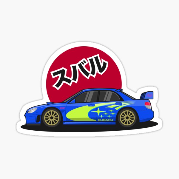 "Subaru Impreza WRX STI Hawkeye World Rally Championship WRC" Sticker ...