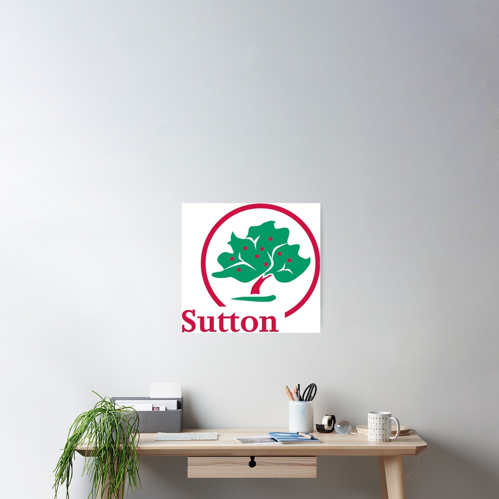 "Logo of the London Borough of Sutton" Poster for Sale by Shav | Redbubble