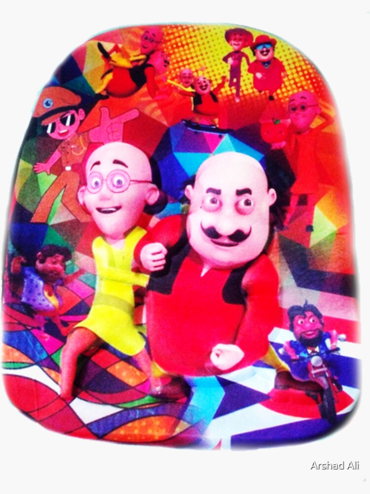 "motto or patlu" Sticker for Sale by Hashirkamal | Redbubble