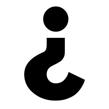 "Black and White Upside Down Question Mark" Sticker for Sale by Schka ...
