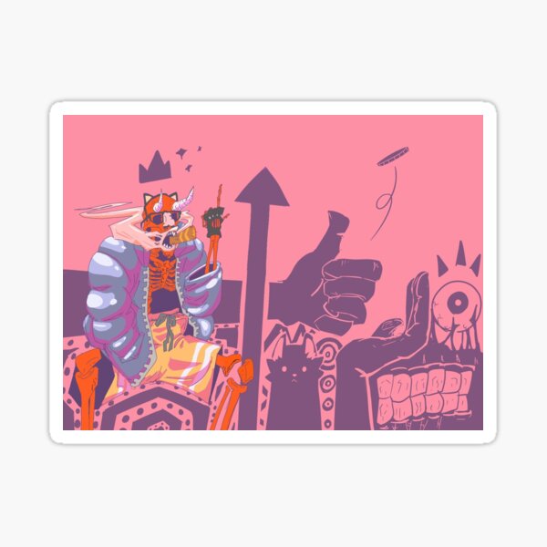 "RADICAL" Sticker by JINGEL | Redbubble