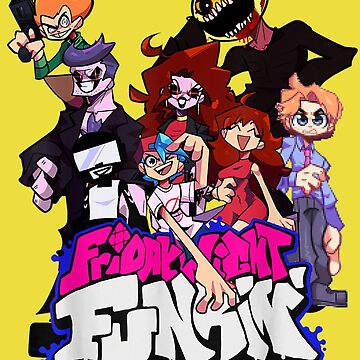 "Friday Night - Funkins Characters Boyfriend Lemon Demon" Poster for ...