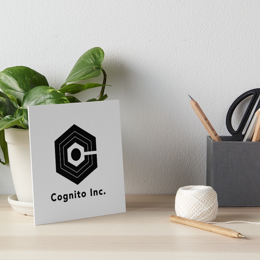 "Cognito inc. Inside job logo" Art Board Print for Sale by TrendyTeeHub ...