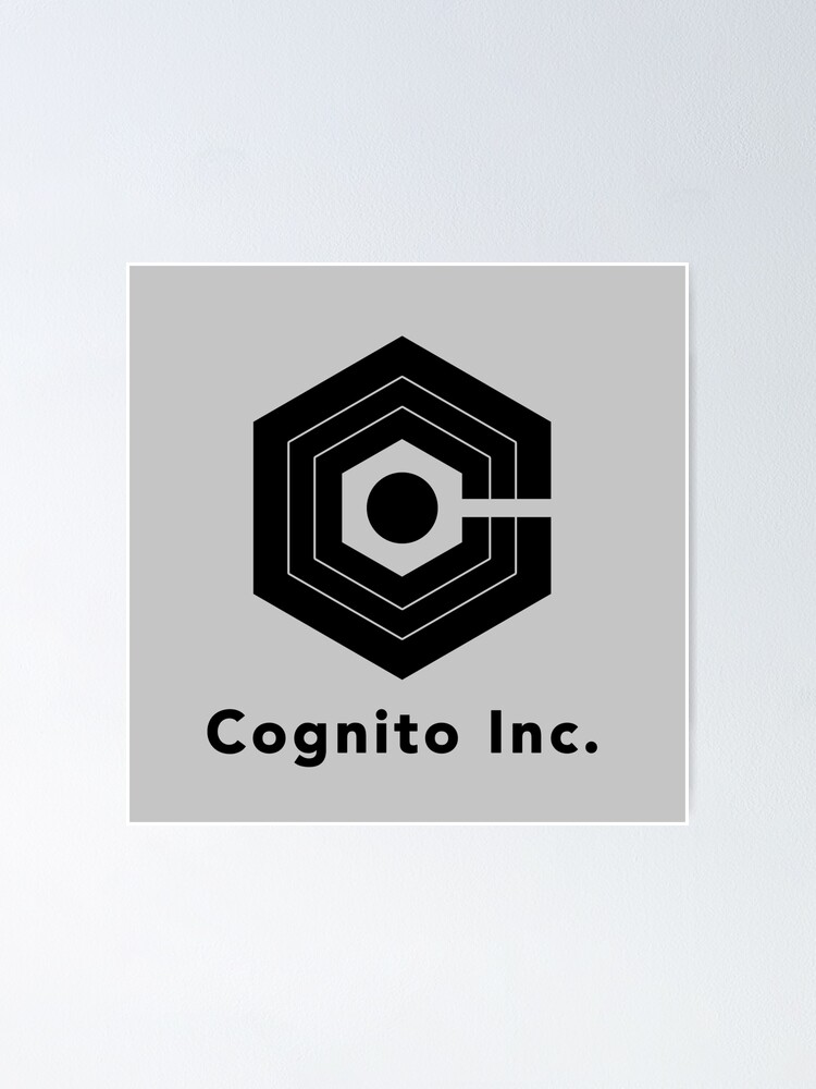 "Cognito inc. Inside job logo" Poster by TrendyTeeHub | Redbubble