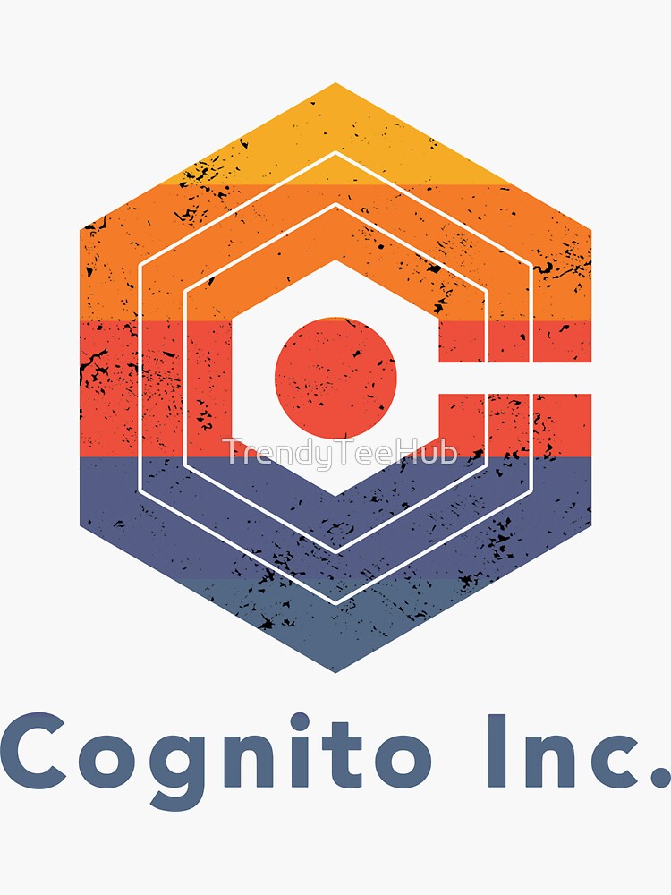 "Cognito inc. Inside job logo retro tyle" Sticker for Sale by ...