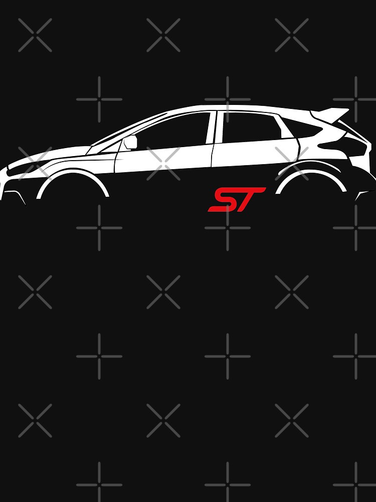 "Ford Focus ST Vector" Essential T-Shirt for Sale by Alice Lavalle ...