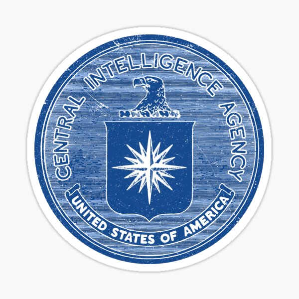 "CIA — LOGO" Sticker for Sale by Carbon13Design | Redbubble