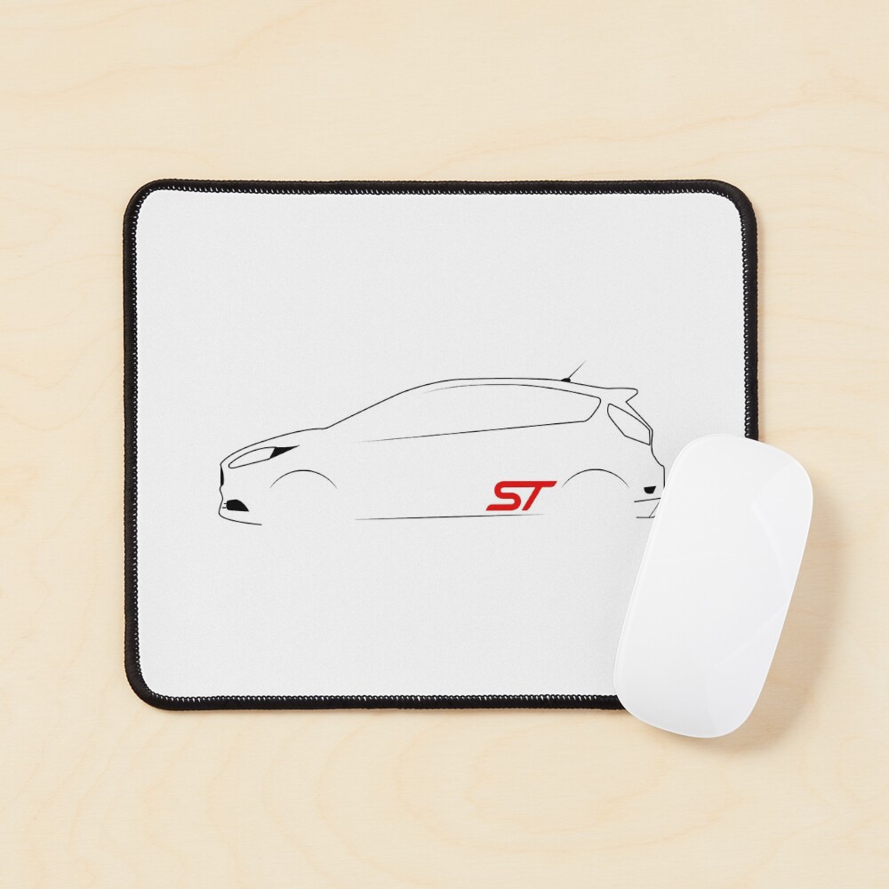 "Ford Fiesta ST Vector" Sticker for Sale by Alice555 | Redbubble