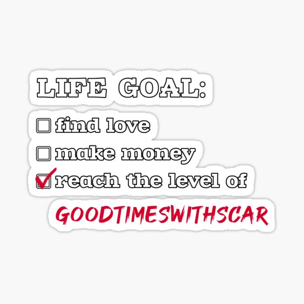 Goodtimeswithscar Merch & Gifts for Sale | Redbubble