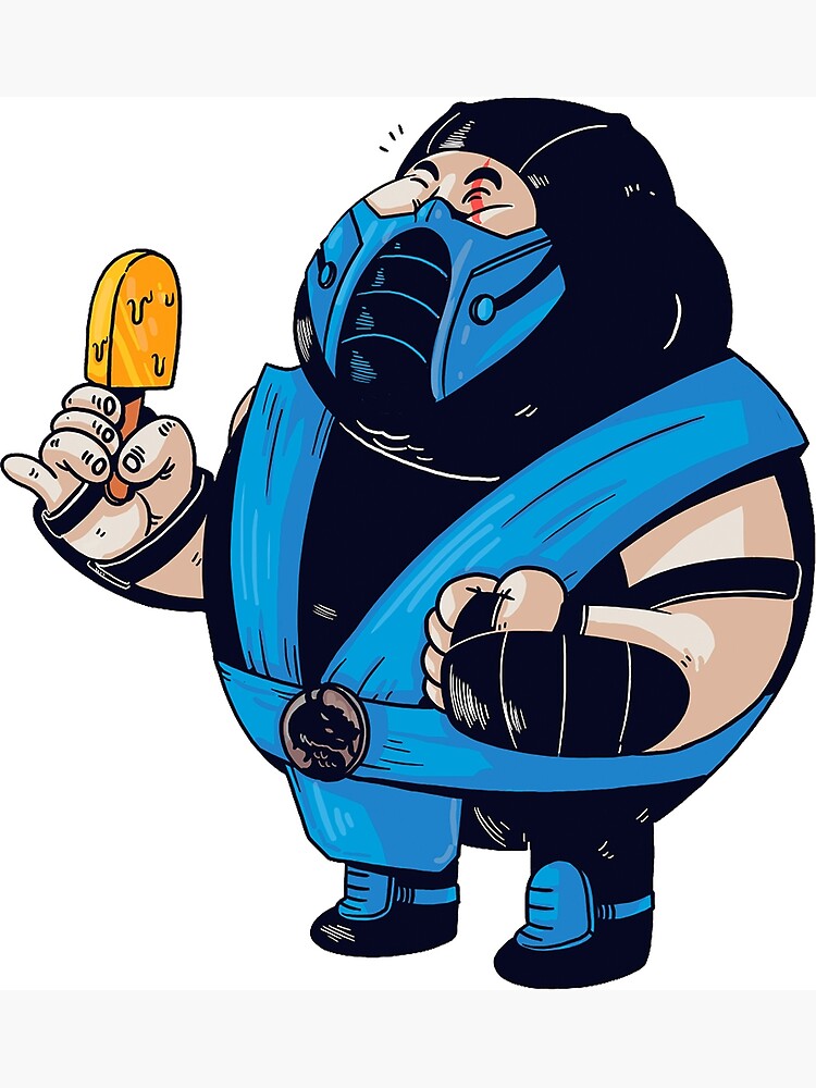"Funny Big Sub Zero with ice cream" Poster for Sale by daimon94 | Redbubble
