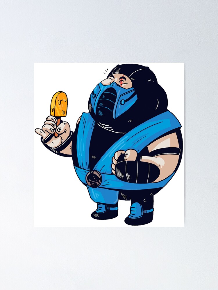 "Funny Big Sub Zero with ice cream" Poster for Sale by daimon94 | Redbubble