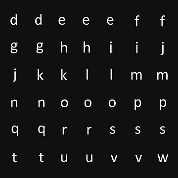 "Alphabet (Small letters)" Sticker for Sale by REApparelCo | Redbubble