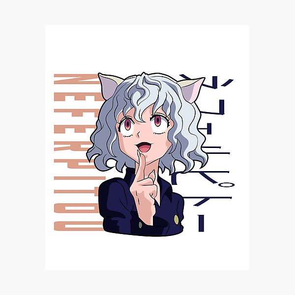 "neferpitou , anime girl " Photographic Print by Animestuff07 | Redbubble