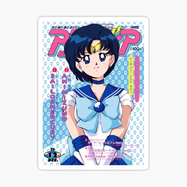 Sailor Moon Eternal Cafe Acrylic Coaster Ami Mizuno Mercury Takeuchi