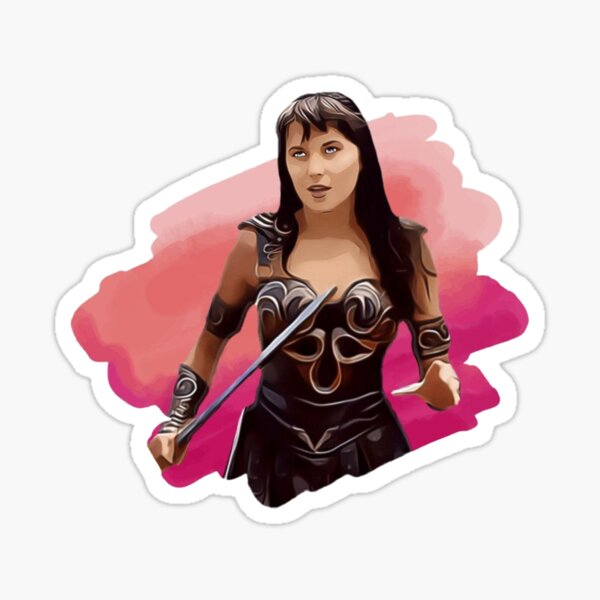 "Xena Warrior Princess" Sticker for Sale by CharXena | Redbubble