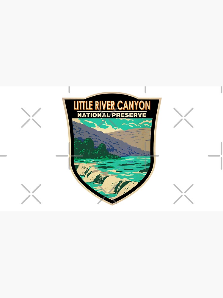 "Little River Canyon National Preserve Alabama Badge" Cap for Sale by ...
