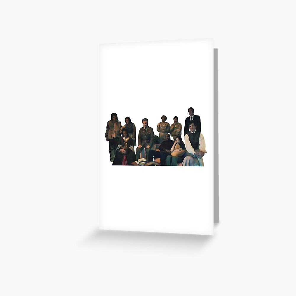 "Ghosts BBC cast" Greeting Card for Sale by readallthebooks | Redbubble