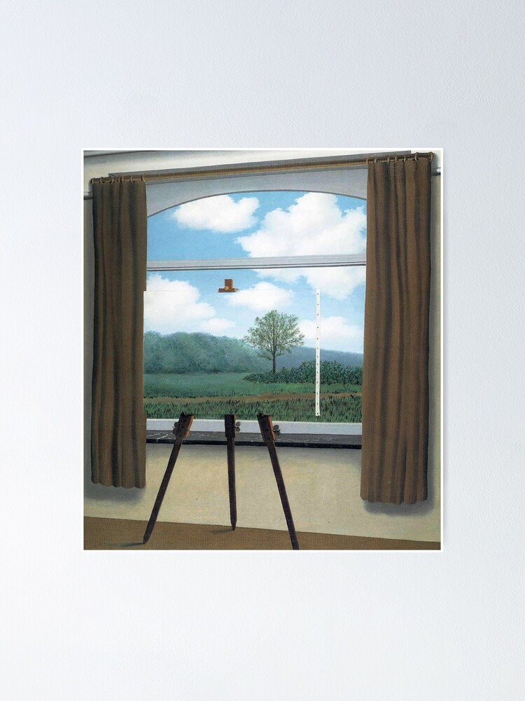 "The Human Condition-Rene Magritte" Poster for Sale by superbarts ...