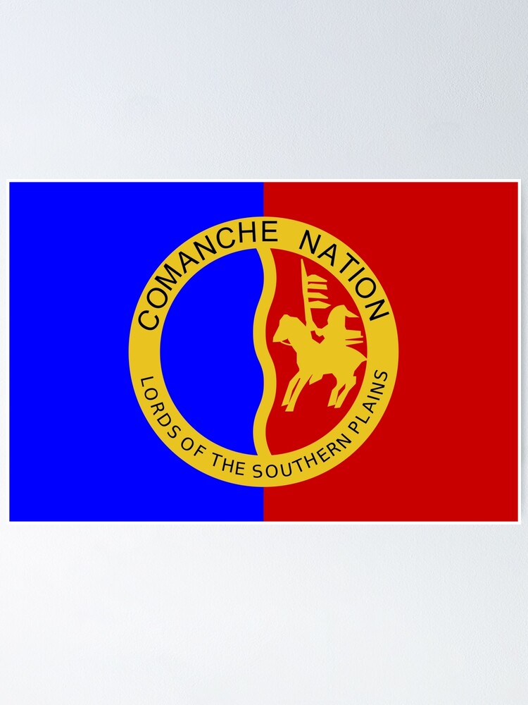 "Flag of the Comanche Nation" Poster for Sale by mo91 | Redbubble
