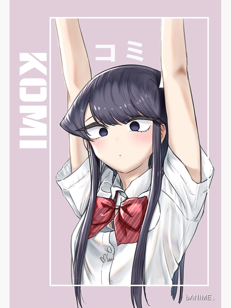 Lámina fotográfica «Komi San del anime komi-san no puede comunicarse ...