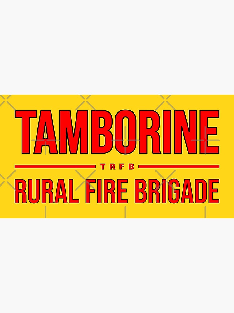 Lámina fotográfica «TEXTO DE TRFB DE LA BRIGADA DE BOMBEROS RURALES DE TAMBORINE» de ...