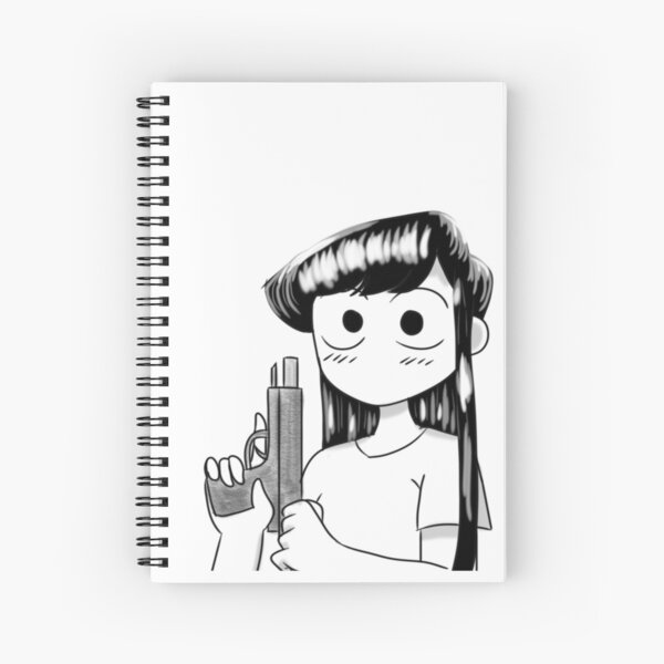 "Komi San with a gun from the anime komi-san cant communicate" Spiral ...