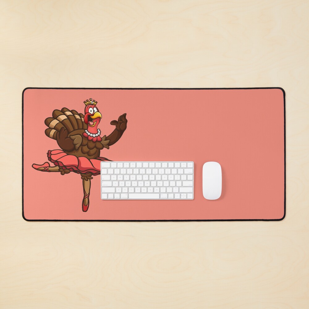 "TURKEY BALLERINA THANKSGIVING" Sticker for Sale by KoolDsignsDANCE ...