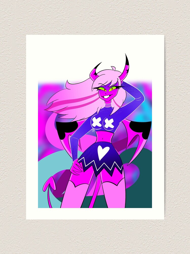 "Verosika Mayday Helluva Boss" Art Print for Sale by AxolotlArtist32 ...