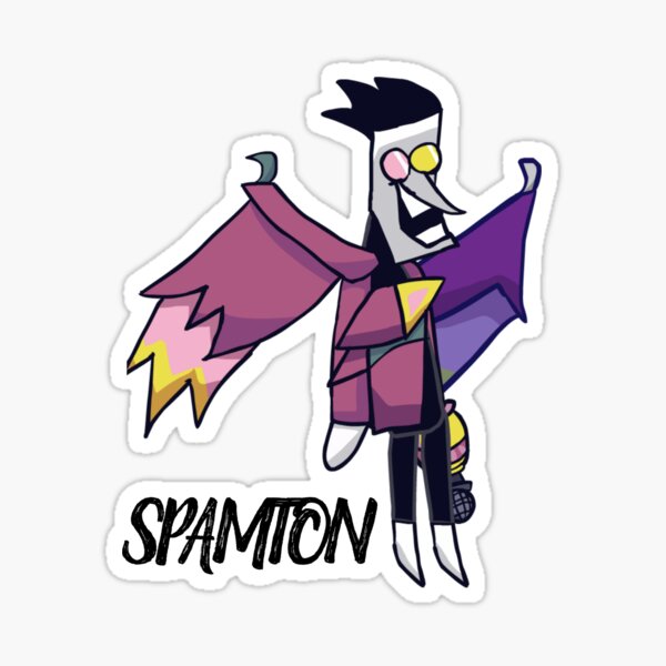 "Spamton" Sticker for Sale by Fntastic | Redbubble