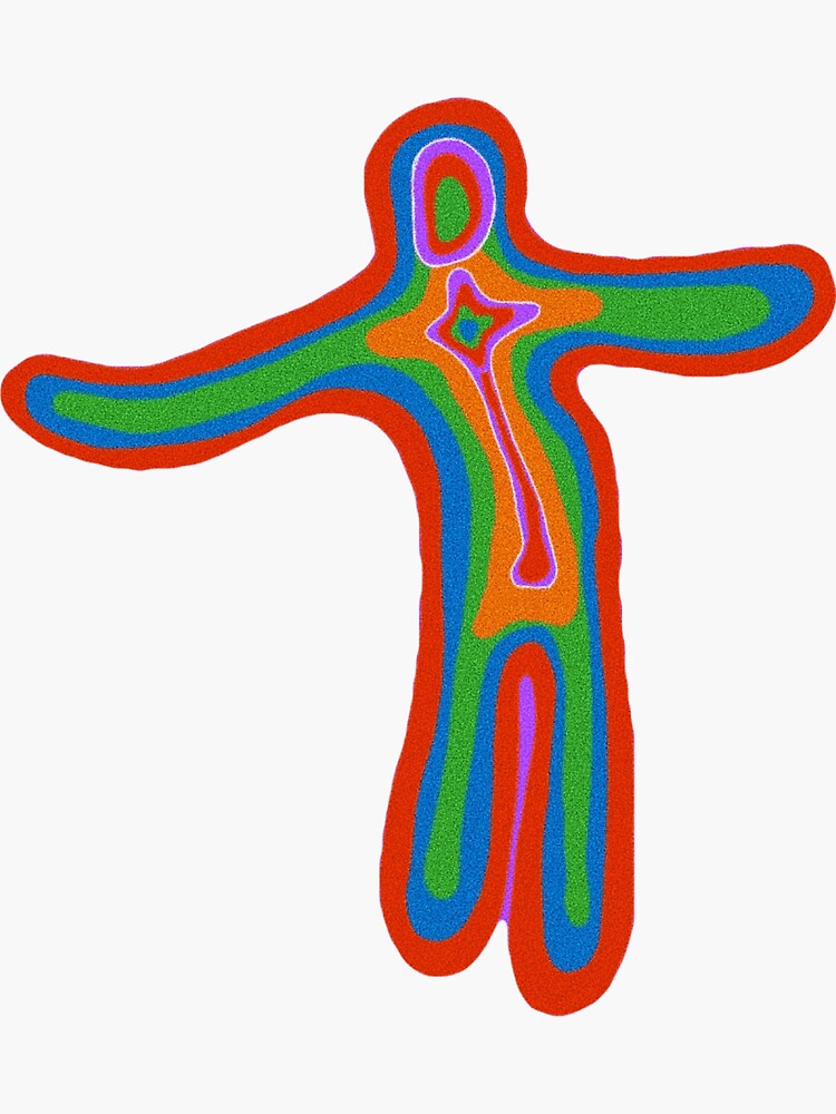 "Aura " Sticker for Sale by Cocoloomis | Redbubble